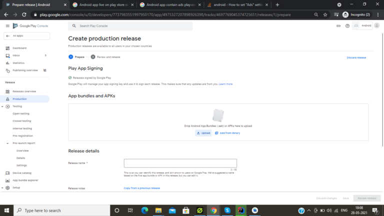 How to Upload & Publish an Android App on Google Play Store