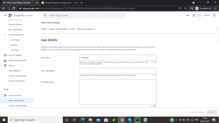 How to Upload & Publish an Android App on Google Play Store