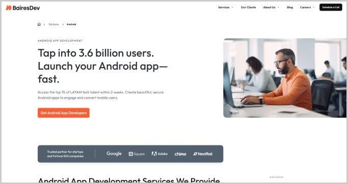 Top 10 Android App Development Companies in (2025)