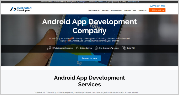 Top 10 Android App Development Companies in (2025)