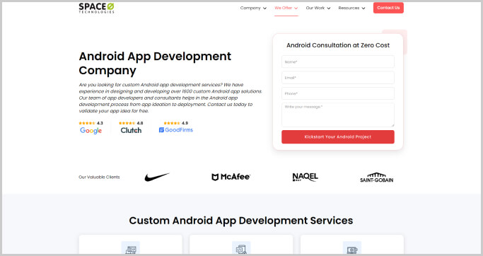 Top 10 Android App Development Companies in (2025)