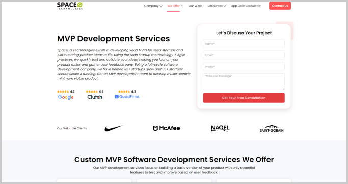 Top 10 MVP Development Companies for Startups in the USA